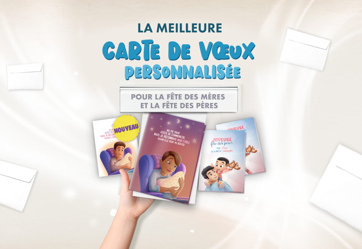 Cartes personnalisées pour la fête des mères et des pères - Hourra Heros